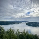 Quarry Rock Lookout from Deep Cove, British Columbia, Canada - 4,592 ...