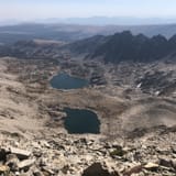 Blue Lake and Little Blue Lake via Mitchell Lake Trail, Colorado ...