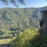 Diamond Point Overlook via Endless Wall Trail, West Virginia - 2,431 ...