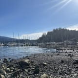 Quarry Rock Lookout from Deep Cove, British Columbia, Canada - 4,592 ...