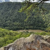 Diamond Point Overlook via Endless Wall Trail, West Virginia - 2,431 ...