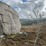 The Drake Stone and Harbottle Castle Circular, Northumberland, England ...