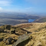 Kinder Scout and Kinder Downfall Circular, Derbyshire, England - 3,932 ...