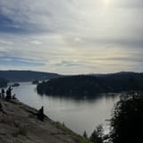 Quarry Rock Lookout from Deep Cove, British Columbia, Canada - 4,592 ...