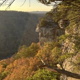 Diamond Point Overlook via Endless Wall Trail, West Virginia - 2,431 ...