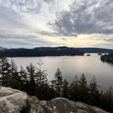 Quarry Rock Lookout from Deep Cove, British Columbia, Canada - 4,592 ...