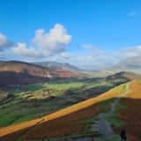 Hawes End, Cat Bells, and Derwent Circular, Cumbria, England - 2,669 ...