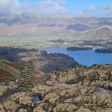 Hawes End, Cat Bells, and Derwent Circular, Cumbria, England - 2,669 ...